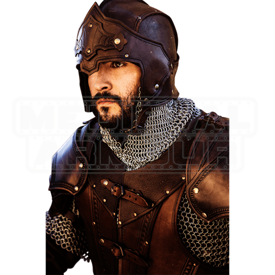 Antonius Helmet - MY101117 by Medieval Armour, Leather Armour, Steel ...