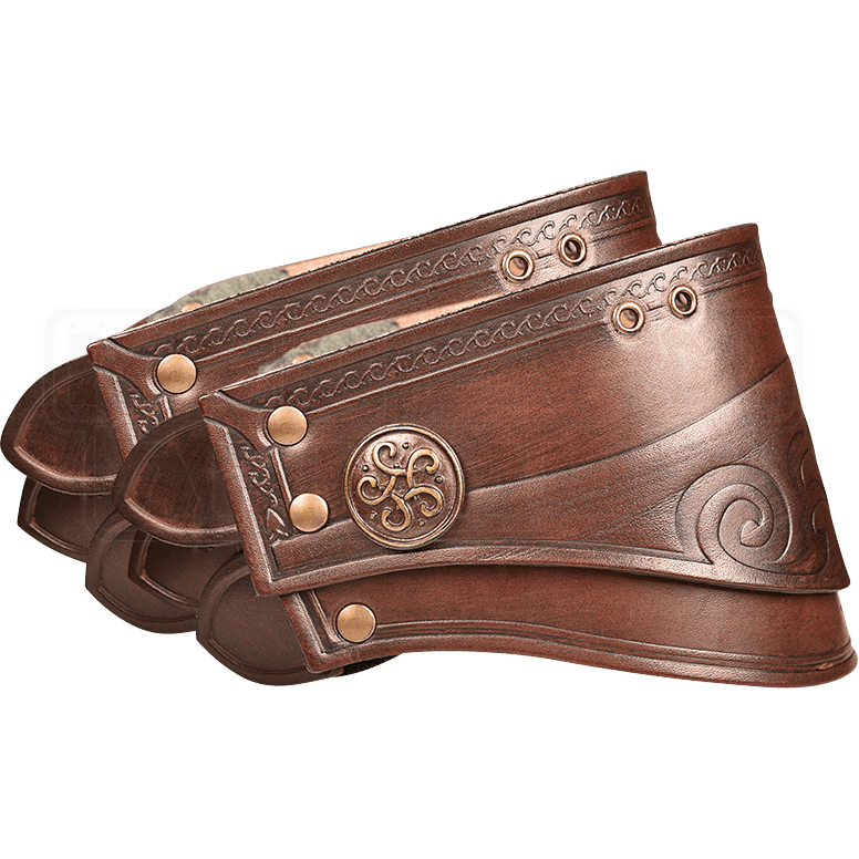 Hektor Spaulders - MY101127 by Medieval Armour, Leather Armour, Steel ...