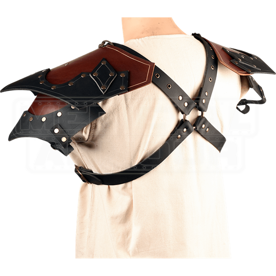 Knight's Pauldrons - RT-268 by Medieval Armour, Leather Armour, Steel ...