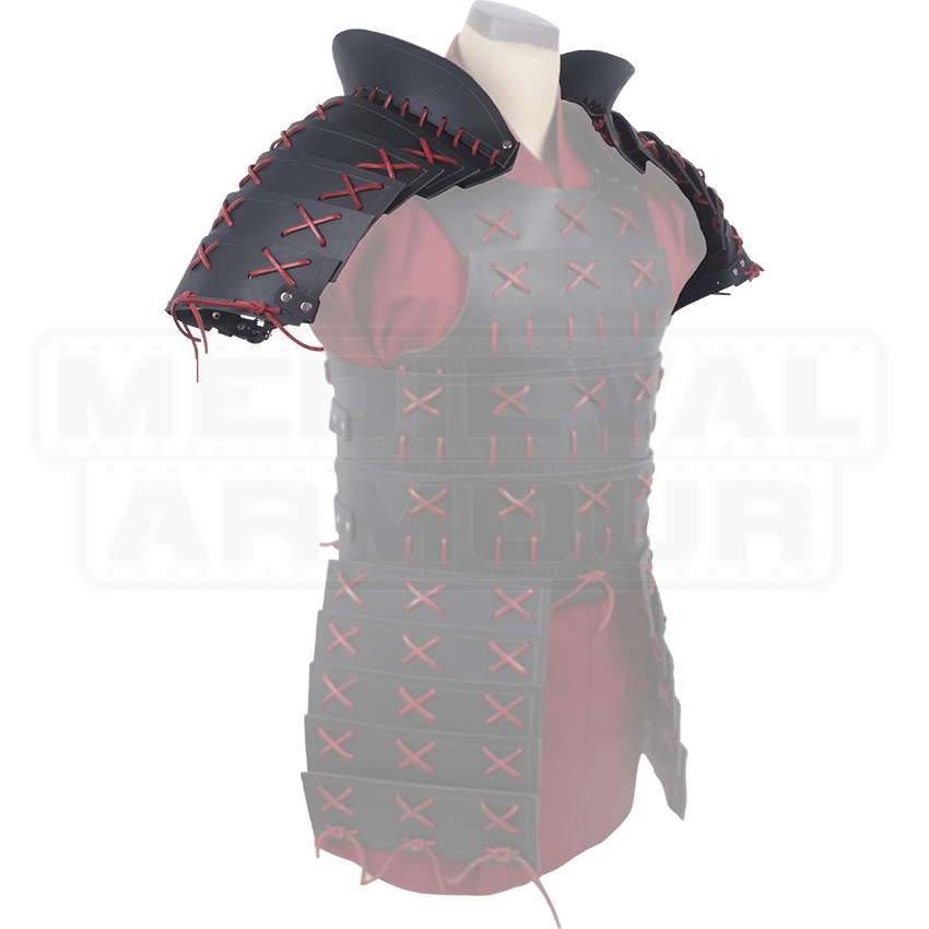 Leather Samurai Pauldrons - RT-275 by Medieval Armour, Leather Armour ...