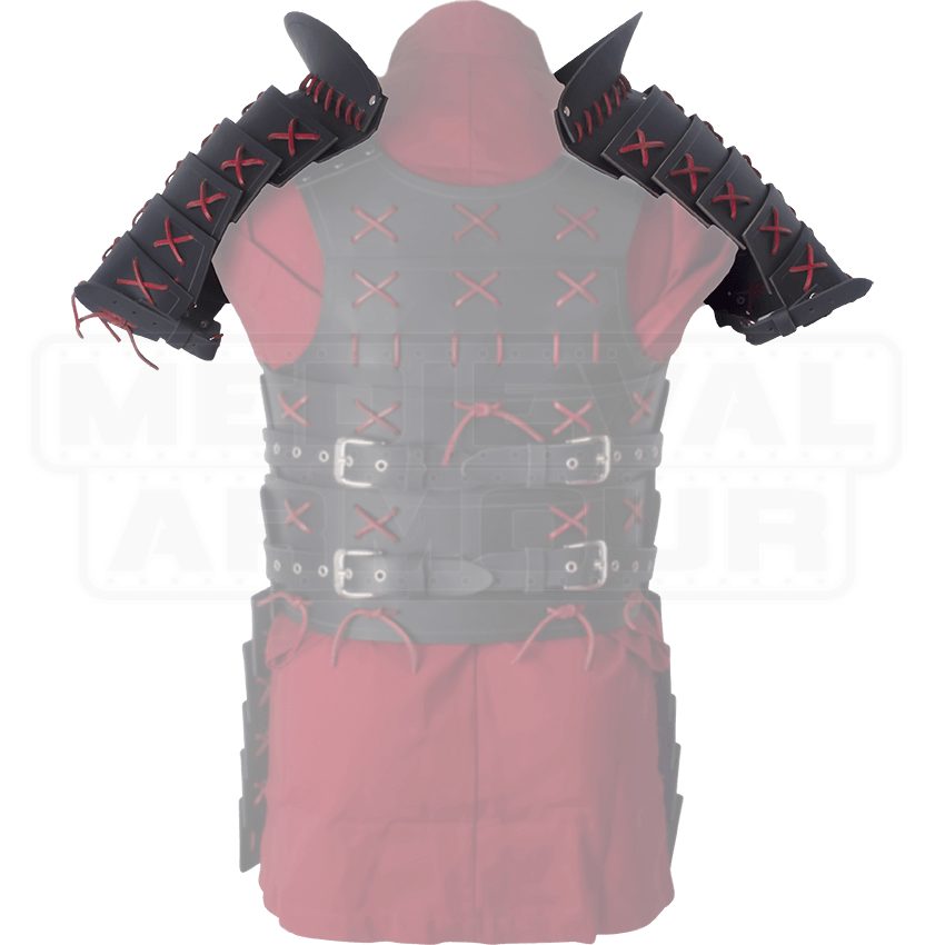 Leather Samurai Pauldrons - RT-275 by Medieval Armour, Leather Armour ...