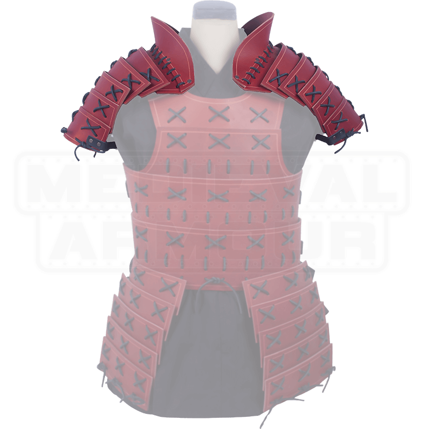 Leather Samurai Pauldrons - RT-275 by Medieval Armour, Leather Armour ...