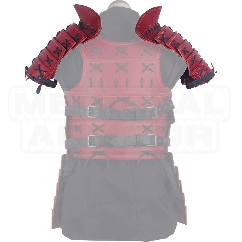 Leather Samurai Pauldrons - RT-275 by Medieval Armour, Leather Armour ...