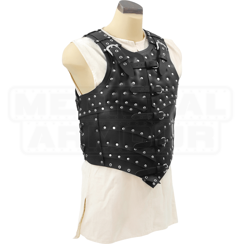 Leather War Vest - RT-215 by Medieval Armour, Leather Armour, Steel ...