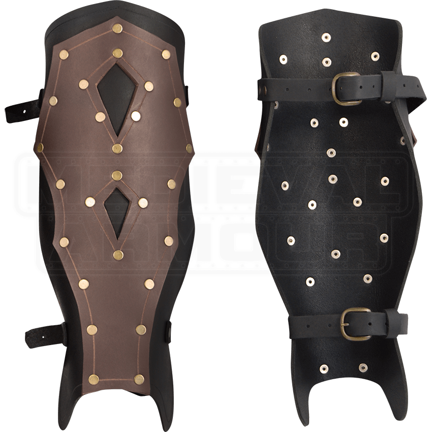 Mercenary Leather Greaves - RT-237 by Medieval Armour, Leather Armour ...