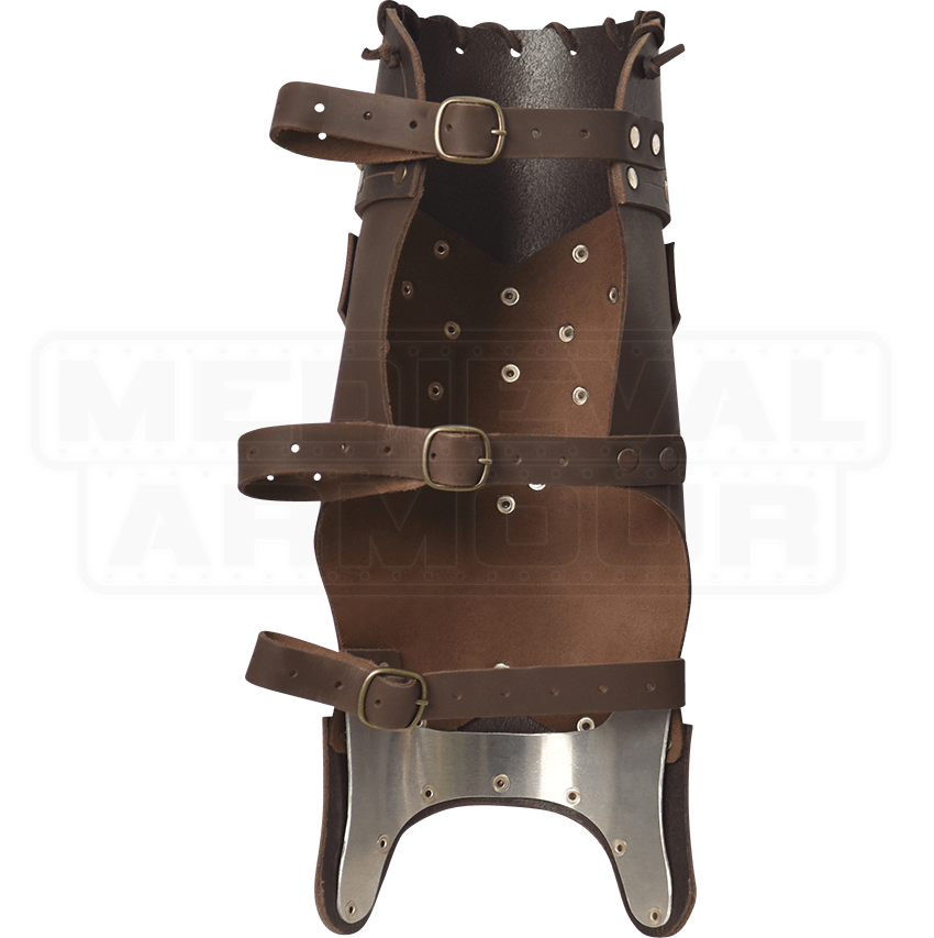 Scoundrel Leather Greaves - RT-240 by Medieval Armour, Leather Armour ...
