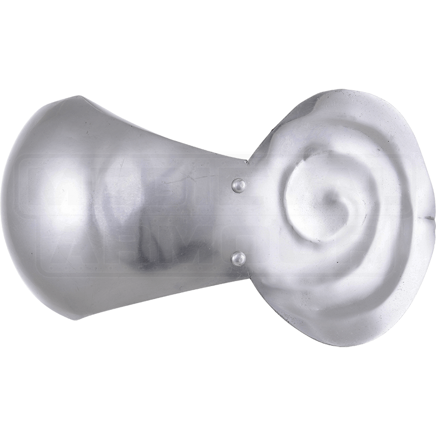 Elegant Knightly Steel Elbow Cops - HW-700923 by Medieval Armour ...