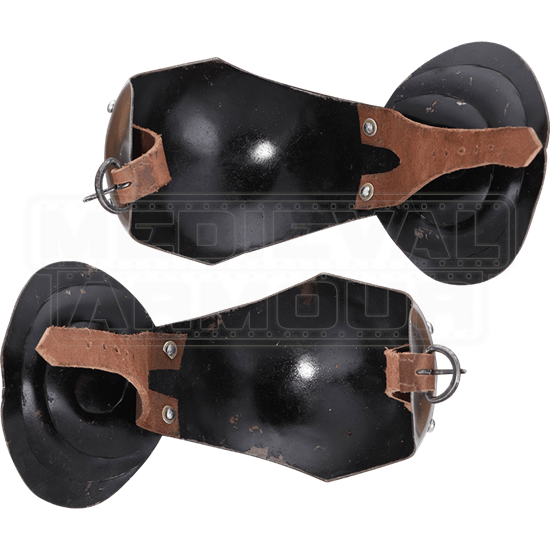 Elegant Knightly Steel Elbow Cops - HW-700923 by Medieval Armour ...