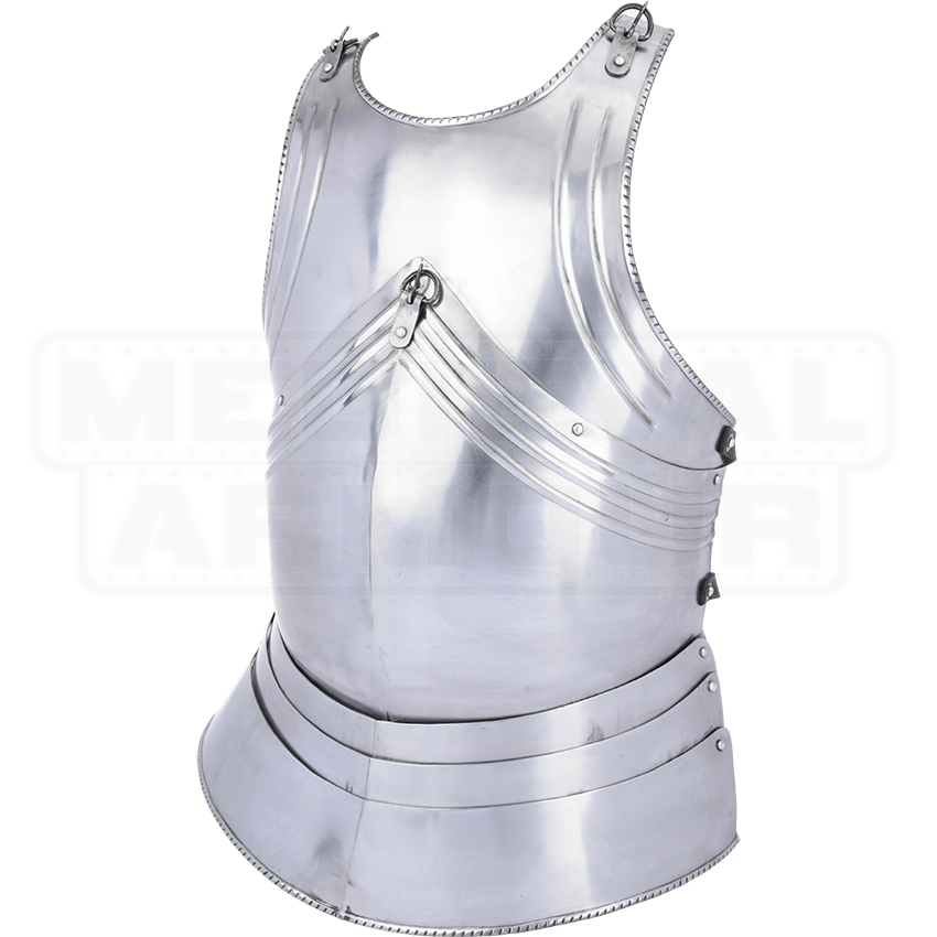 German Knight Steel Breastplate - HW-700951 by Medieval Armour, Leather ...