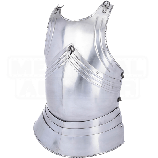 German Knight Steel Breastplate - HW-700951 by Medieval Armour, Leather ...