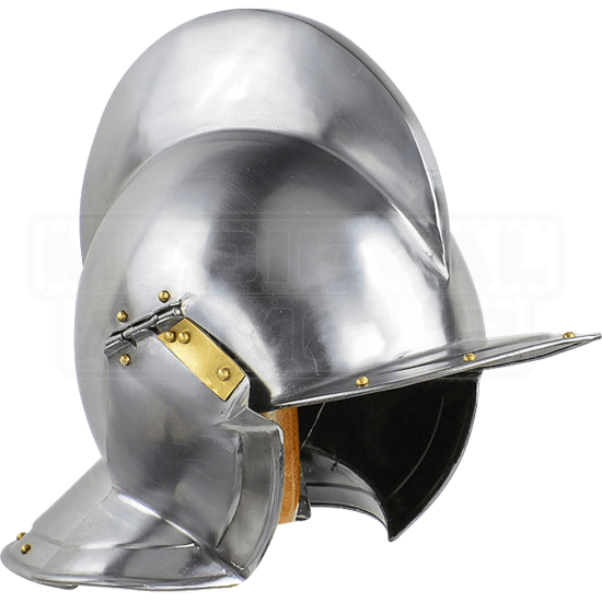 Burgonet Helmet - AH-3819 by Medieval Armour, Leather Armour, Steel ...