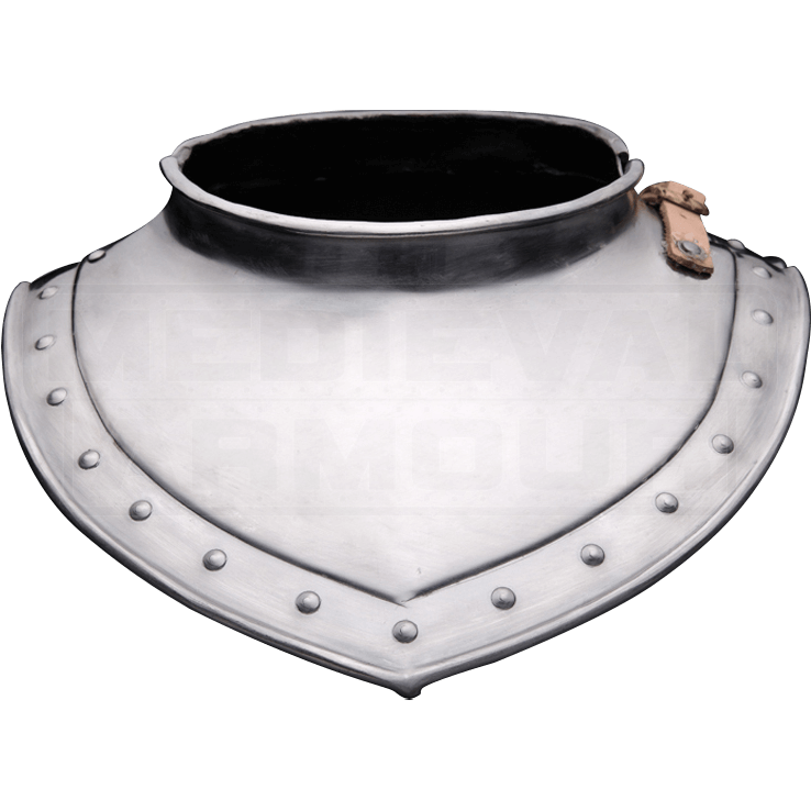 16th Century Strapped Gorget - MH-A0788B by Medieval Armour, Leather ...