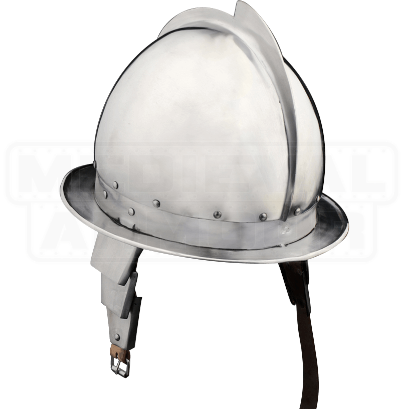 17th Century Pikeman Helmet - MH-H0905 by Medieval Armour, Leather ...