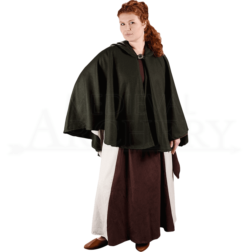 Kim Wool Short Cloak - MY100450 by Traditional Archery, Traditional ...