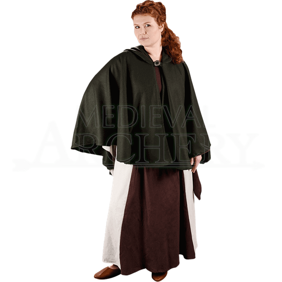 Kim Wool Short Cloak - MY100450 by Traditional Archery, Traditional ...