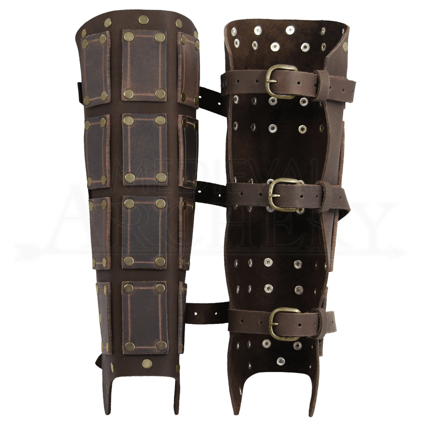 Bohemond Leather Greaves - RT-191 by Traditional Archery, Traditional ...