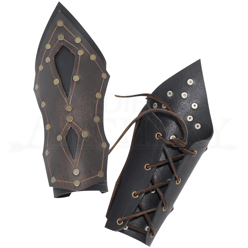 Mercenary Leather Bracers - RT-236 by Traditional Archery, Traditional ...