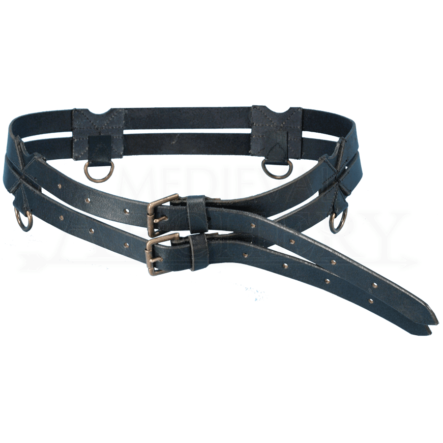 Leather Twin Belt - MCI-2207 by Traditional Archery, Traditional Bows ...