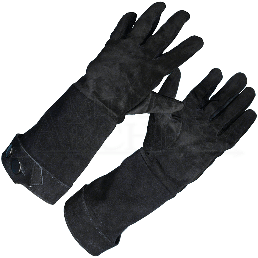 Suede Swordsman Gloves - MCI-2231 by Traditional Archery, Traditional ...