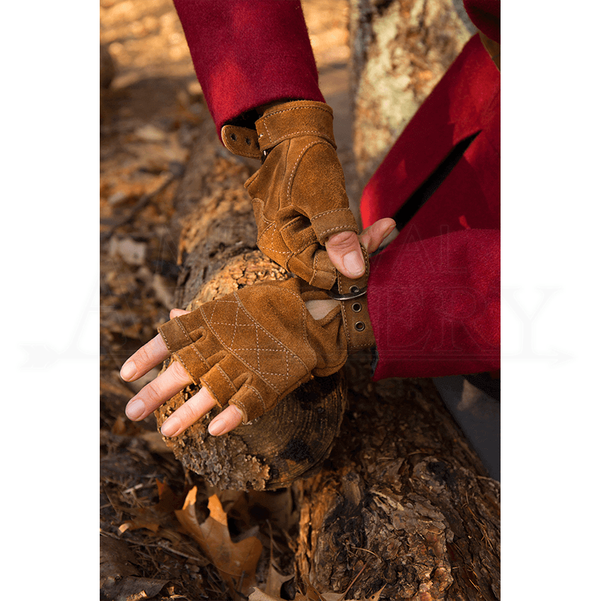 Suede Celtic Gloves - MCI-3290 by Traditional Archery, Traditional Bows ...