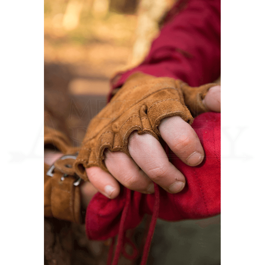 Suede Celtic Gloves - MCI-3290 by Traditional Archery, Traditional Bows ...