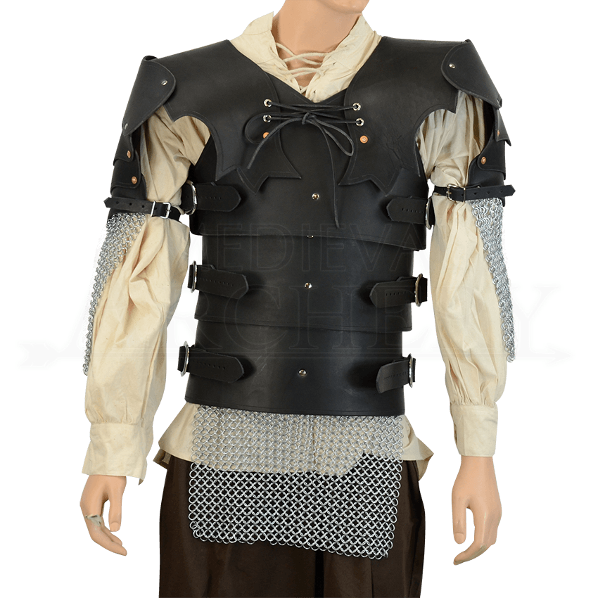 Elven Warrior Leather Armour with Chainmail - DK5002 by Traditional ...
