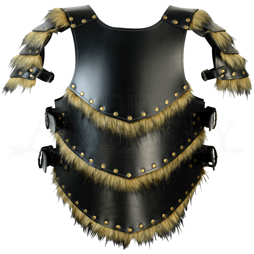 Savage Warrior Leather Armour with Pauldrons - DK5015 by Traditional ...