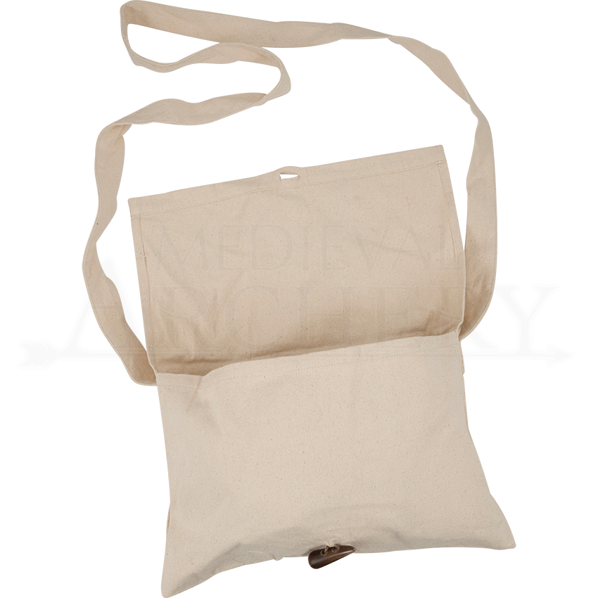 Medieval Canvas Shoulder Bag - Ecru - HW-701057W by Traditional Archery ...