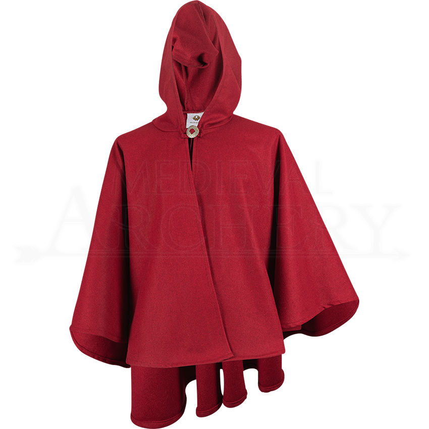 Kim Wool Short Cloak - MY100450 by Traditional Archery, Traditional ...