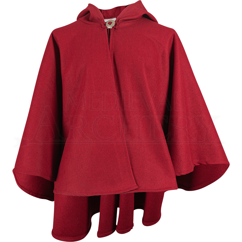 Kim Wool Short Cloak - MY100450 by Traditional Archery, Traditional ...