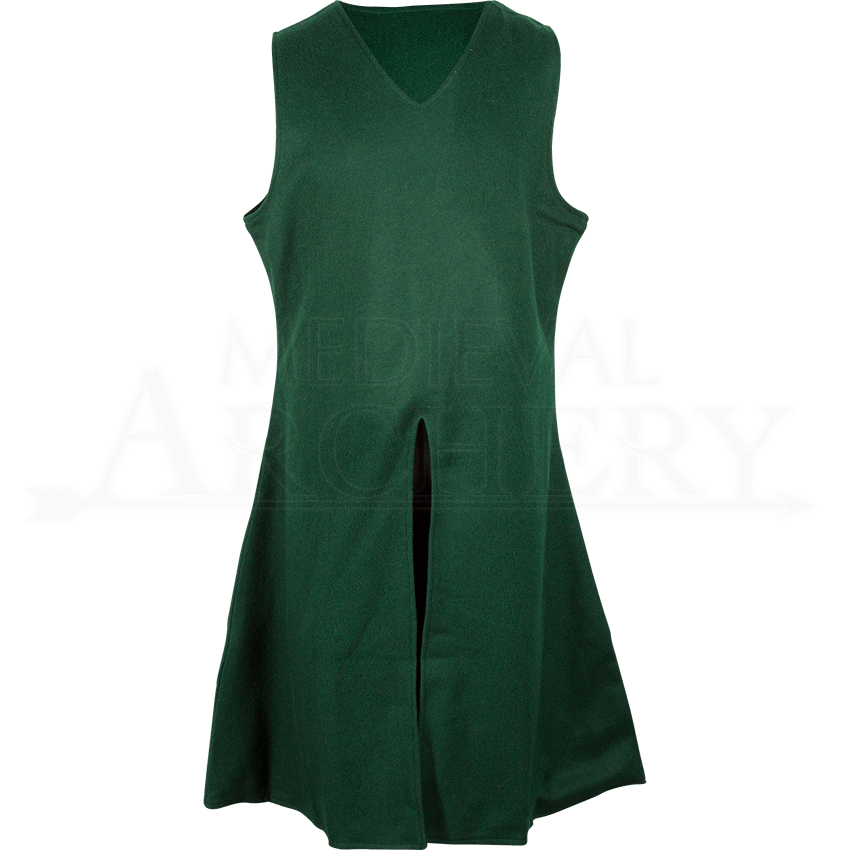 Knightly Wool Tabard - Green - HW-700942 by Traditional Archery ...