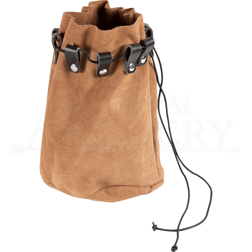 Large Drawstring Medieval Pouch - HW-701582 by Traditional Archery ...