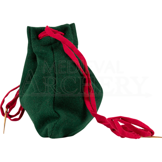 Wool Drawstring Pouch - HW-701459 by Traditional Archery, Traditional ...