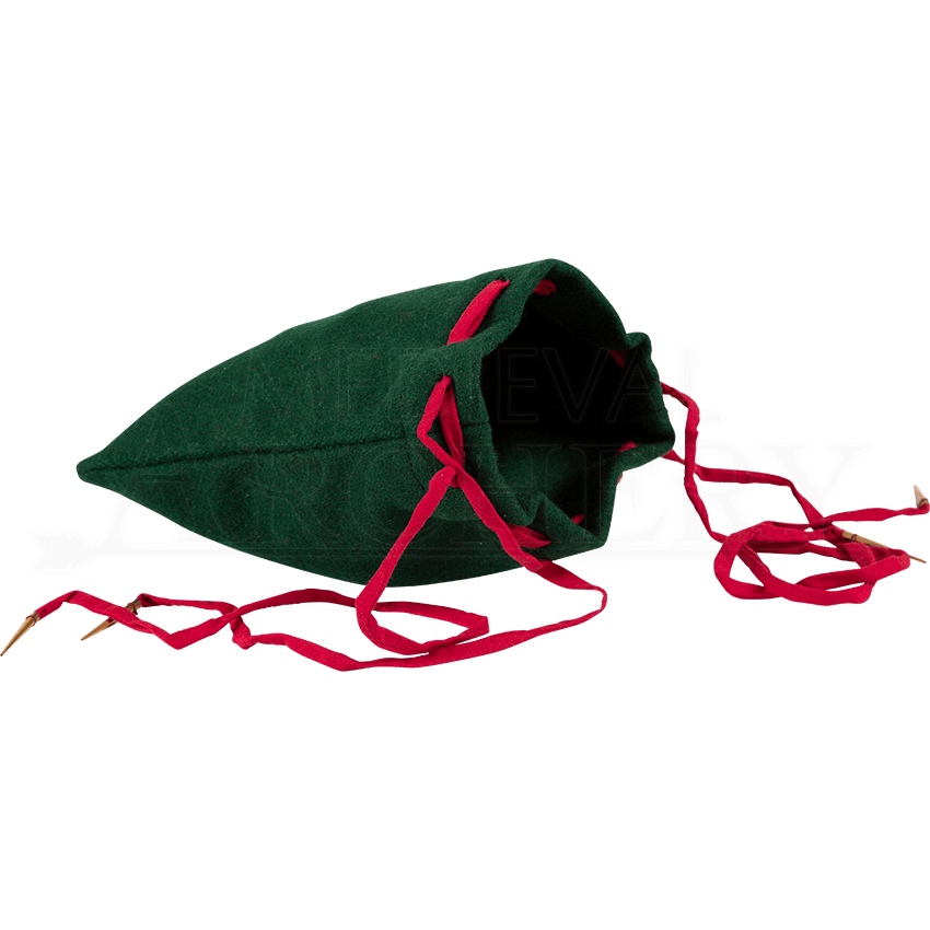 Wool Drawstring Pouch - HW-701459 by Traditional Archery, Traditional ...