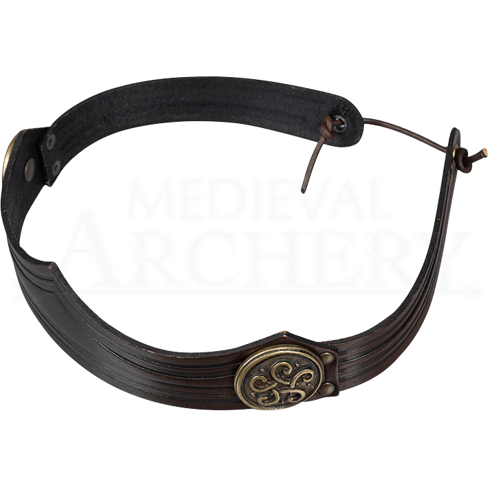 Isidor Celtic Leather Crown - MY101129 by Traditional Archery ...