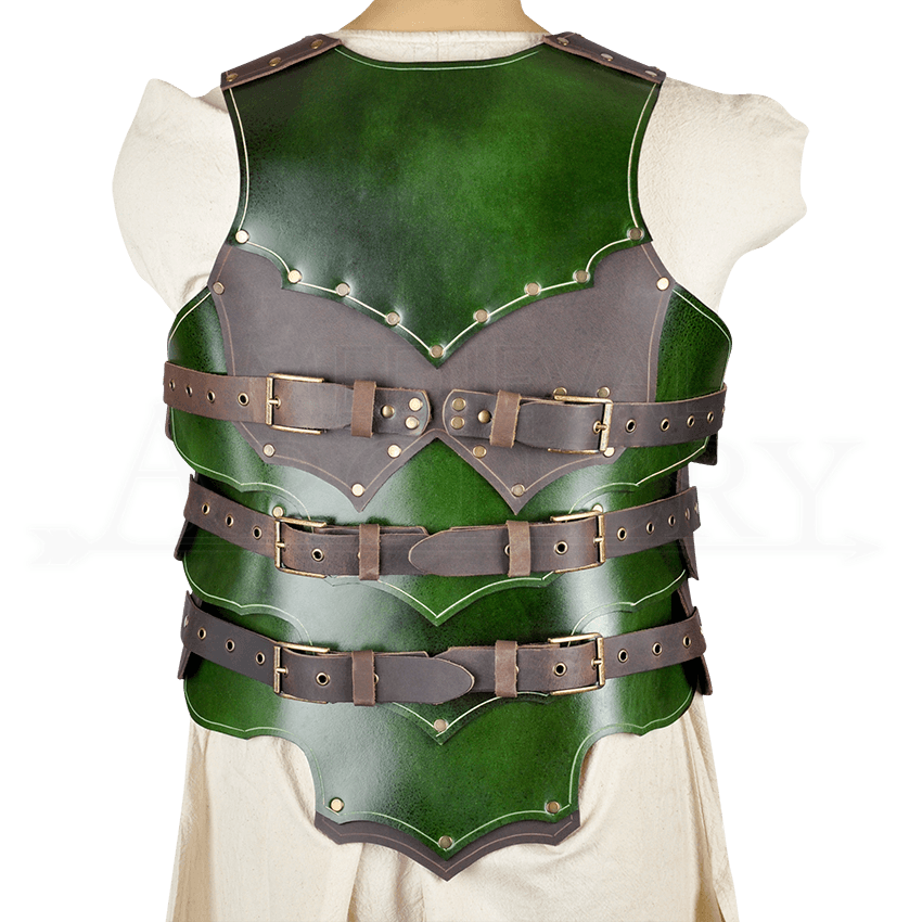 Woodland Leather Torso Armor - RT-280 by Traditional Archery ...