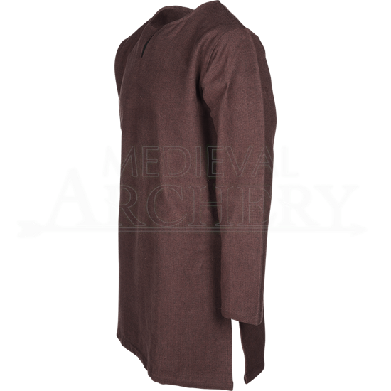 Long Sleeve Viking Tunic - Brown - HW-701401BR by Traditional Archery ...