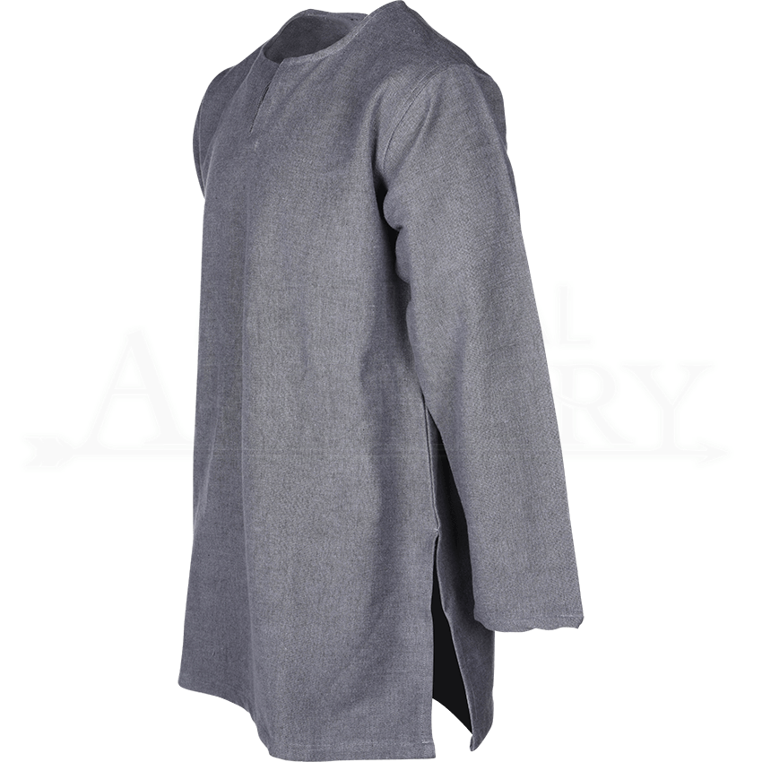 Long Sleeve Viking Tunic - Grey - HW-701401GY by Traditional Archery ...