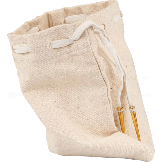 Canvas Drawstring Bag - HW-701495P by Traditional Archery, Traditional ...