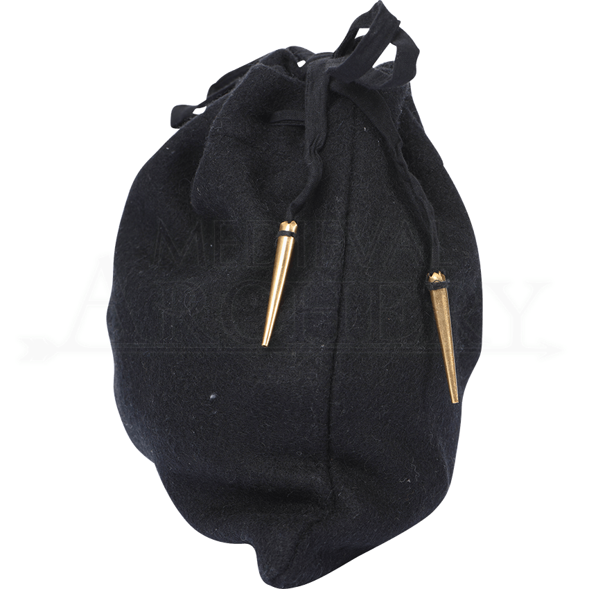 Wool Drawstring Pouch - HW-701459 by Traditional Archery, Traditional ...