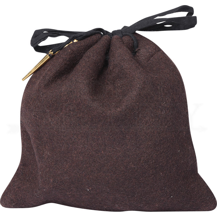 Wool Drawstring Pouch - HW-701459 by Traditional Archery, Traditional ...