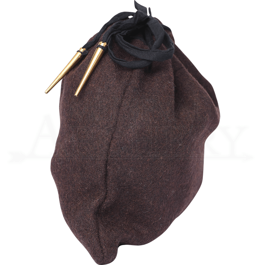 Wool Drawstring Pouch - HW-701459 by Traditional Archery, Traditional ...