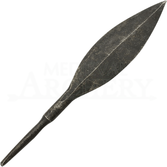 Curved Leafblade Arrowhead - AH-3522-14 by Traditional Archery ...