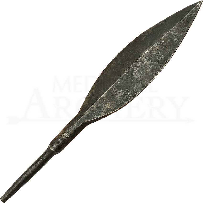 Curved Leafblade Arrowhead - AH-3522-14 by Traditional Archery ...