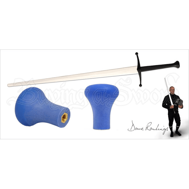Blue Longsword Pommel - PR4013 by Medieval Swords, Functional Swords ...