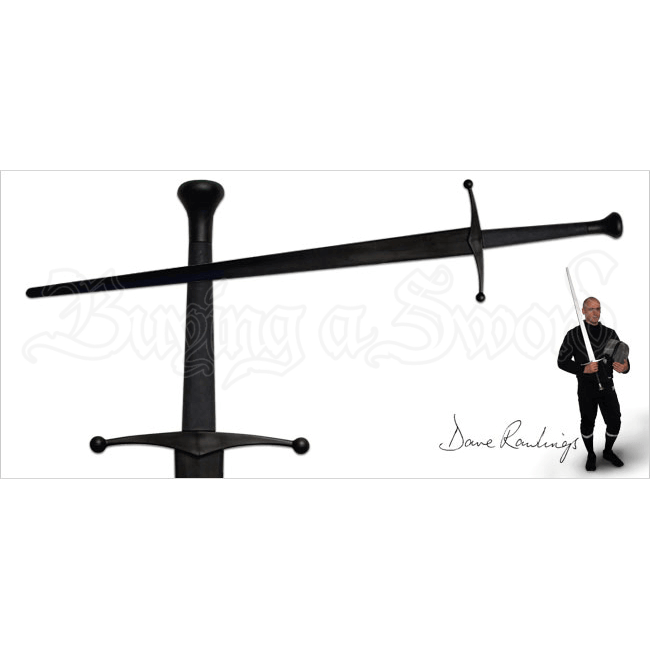 Xtreme Synthetic Sparring Longsword Black Blade - PR9011 by Medieval ...