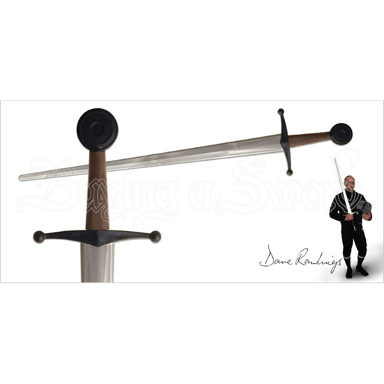 Xtreme Synthetic Sparring Single Hand Sword Silver Blade - PR9022 by ...