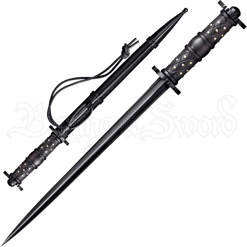 Rosewood Rondel Dagger - 07-88HRDL by Medieval Swords, Functional ...