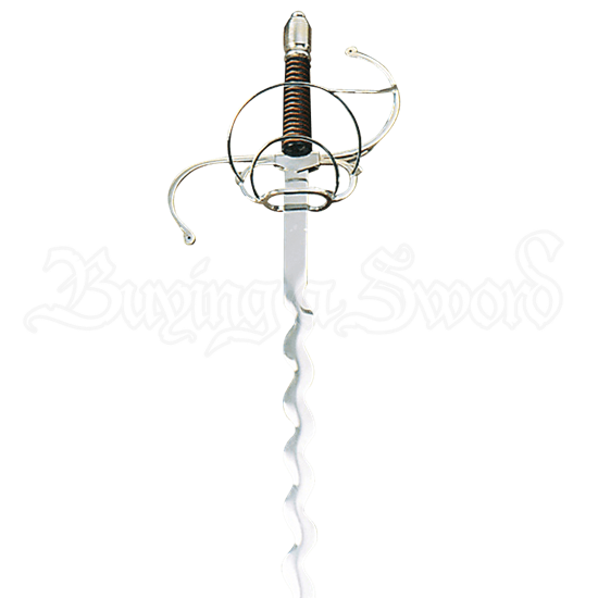 Swept Hilt Flamberge Rapier - AH-3322 by Medieval Swords, Functional ...