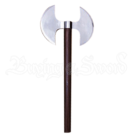 Short Hafted Double Bit Axe - AH-3543S by Medieval Swords, Functional ...